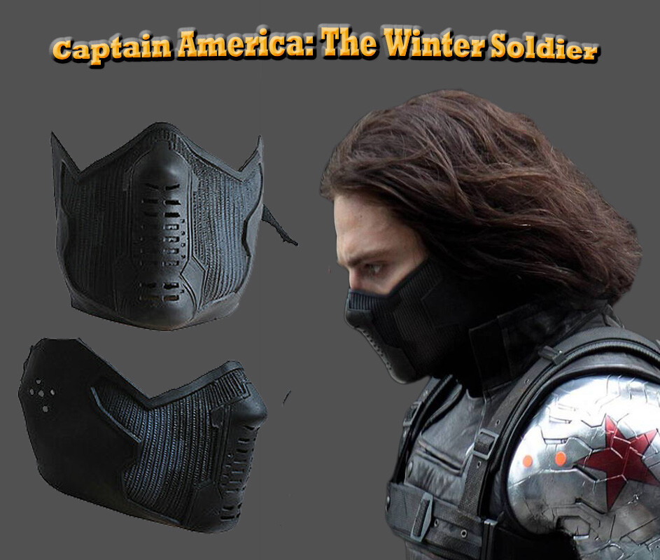 Captain America The Winter Soldier Bucky Mask