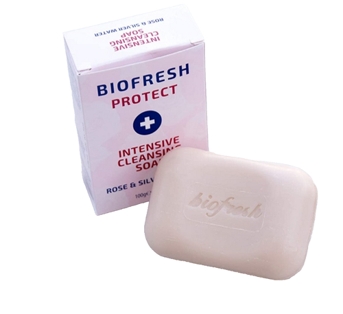 Biofresh Protect Soap Bar Intensive Cleansing Rose & Silver Water ...