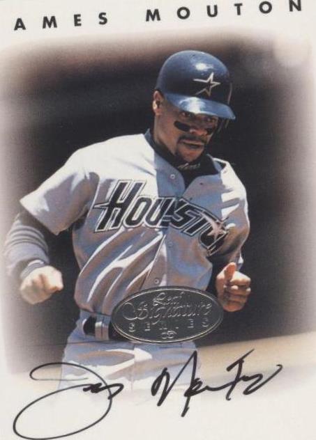 1996 Leaf Signature Series - Autographs James Mouton Silver (AU) for ...