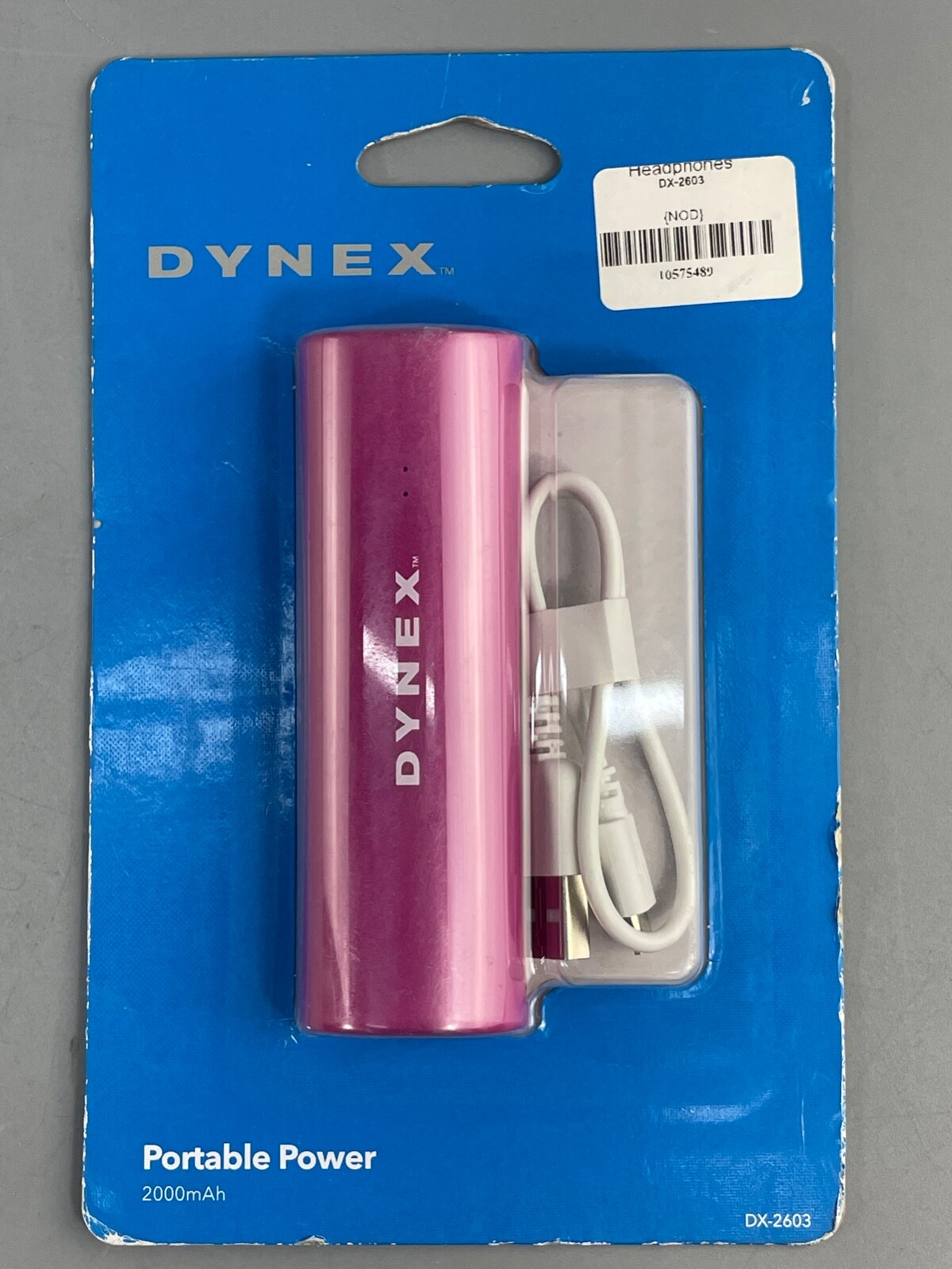 Dynex Portable Power Charger 2000mah - Pink for sale online | eBay