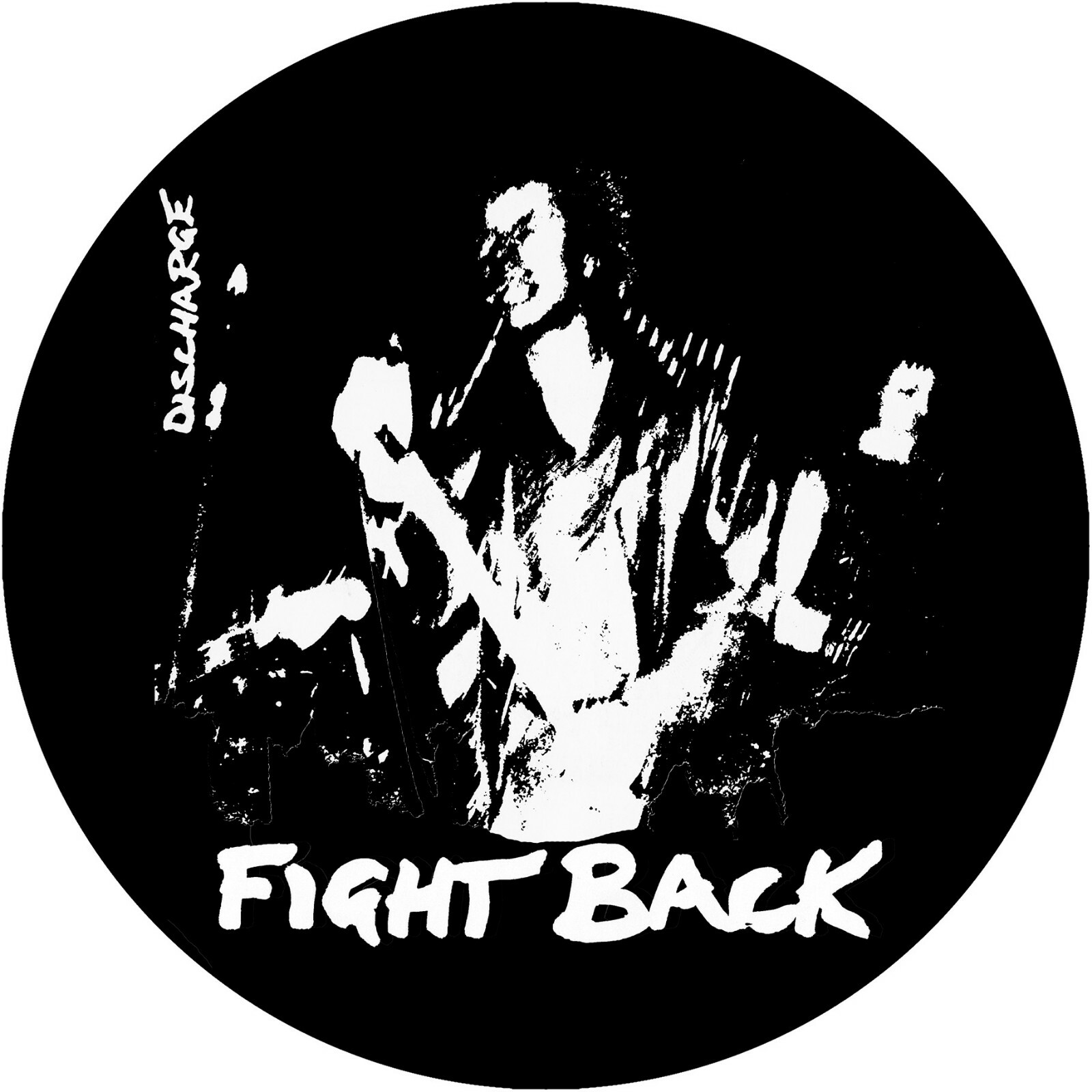 Discharge Fight Back Slipmat Disclose D-Beat Totalitar LP Vinyl ...