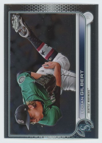 2022 Topps Chrome Logan Gilbert Seattle Mariners #211 | eBay