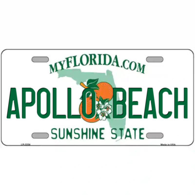 Apollo Beach Florida Metal Sign | eBay