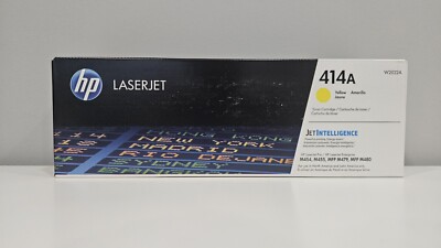 HP LaserJet 414A Yellow W2022A Printer High-Yield Toner Cartridge ...