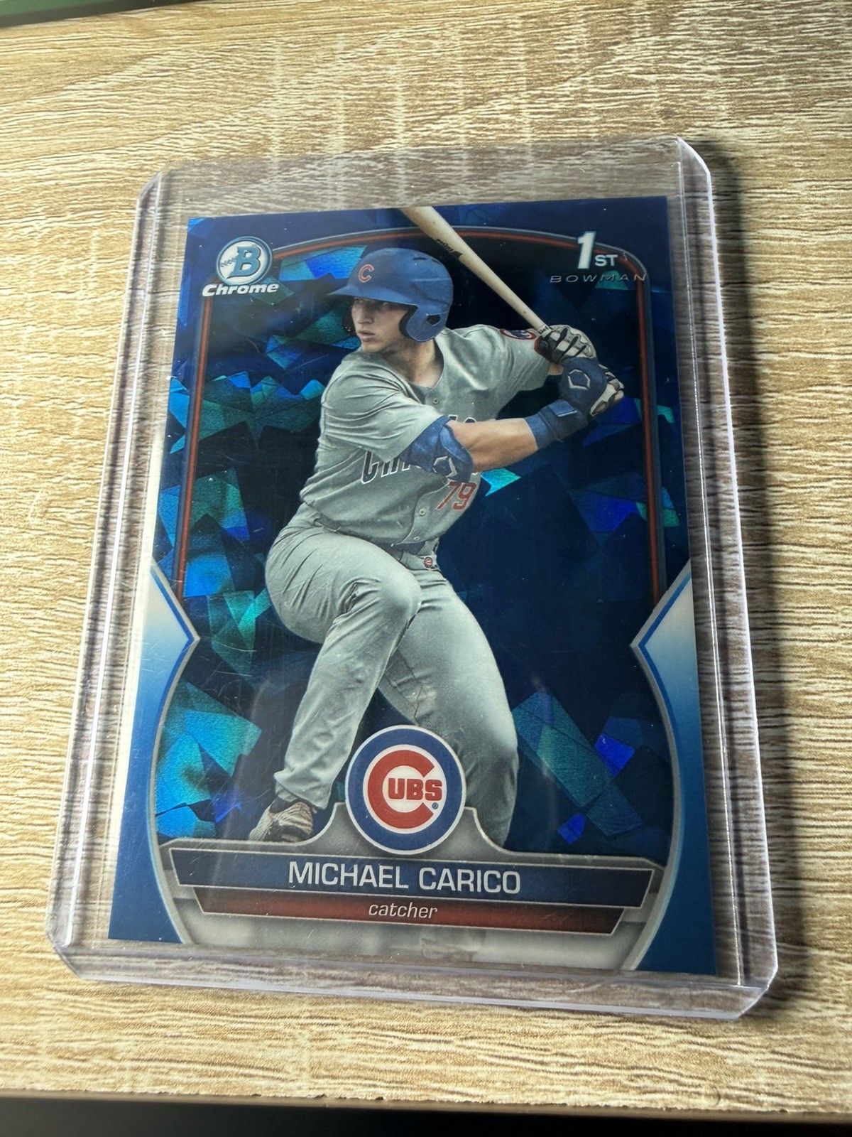 2023 Bowman Chrome Draft Sapphire Edition - Michael Carico #BDC-170 (RC ...