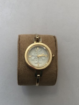 WOMEN'S TORY BURCH (TBW2100) GIGI BANGLE INTERCHANGEABLE GOLD WATCHT | eBay