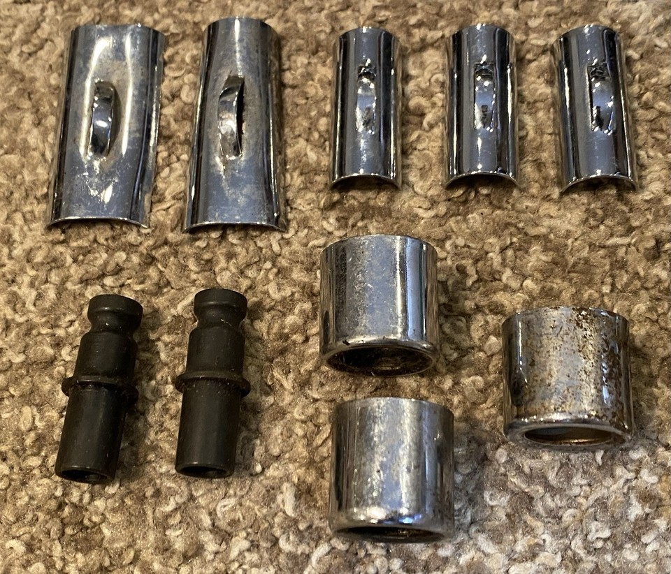 Large Lot Harley Davidson Motorcycle Parts Pushrod Tubes Top Retainers ...