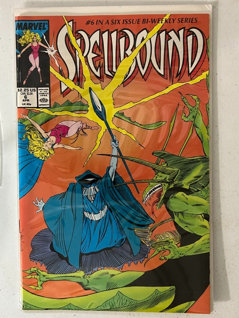 Marvel Comic - 1988 Spellbound #6 Apr | Combined Shipping B&B | eBay