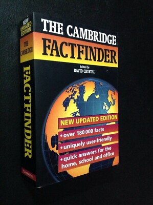 The Cambridge Factfinder, David Crystal 1994 Softcover (Like New) | eBay