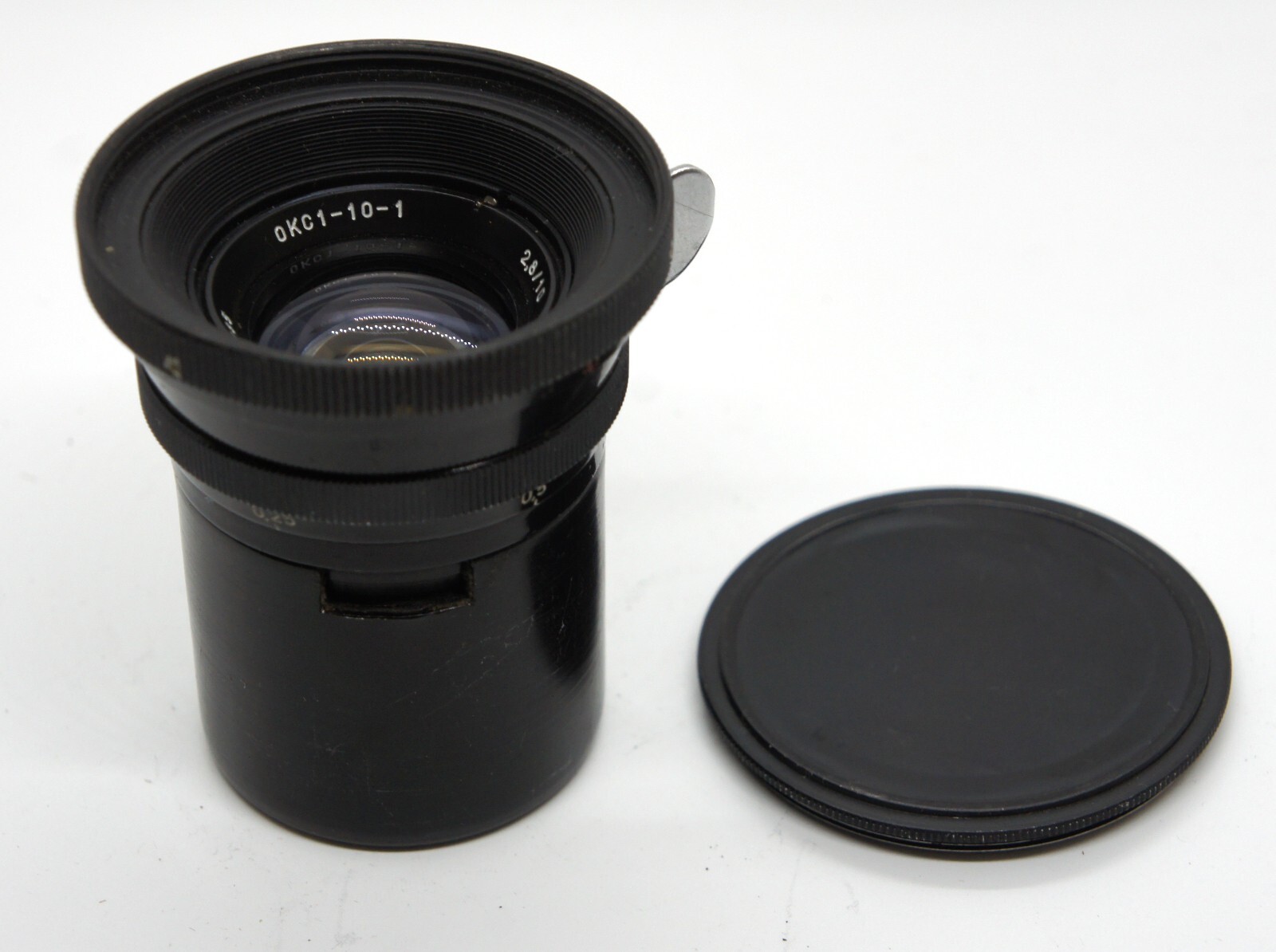 KMZ OKC 1-10-1 2.8/10mm Wide angle cine 16mm movie camera lens KONVAS ...