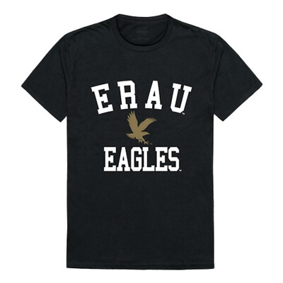 Embry Riddle Aeronautical University Eagles ERAU Cotton Graphic Black T ...