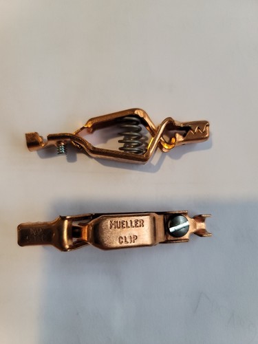 Mueller Electric BU-51C TEST CLIP, 0.5IN, 20A (Bidding on 1 package of ...