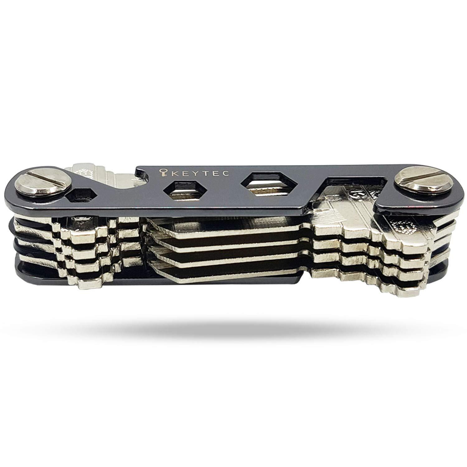 Compact Key Organizer (12-16 Keys) - Premium Key Holder with Built-in ...