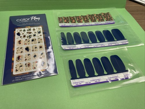 Color Street Color Play Foreshadow/OPEN BOOK Split Strips/Book Worm ...