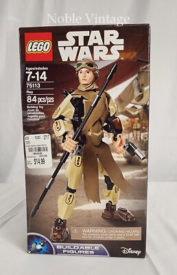2016 New LEGO Star Wars Rey Buildable Figure Set 75113 - Factory Sealed ...