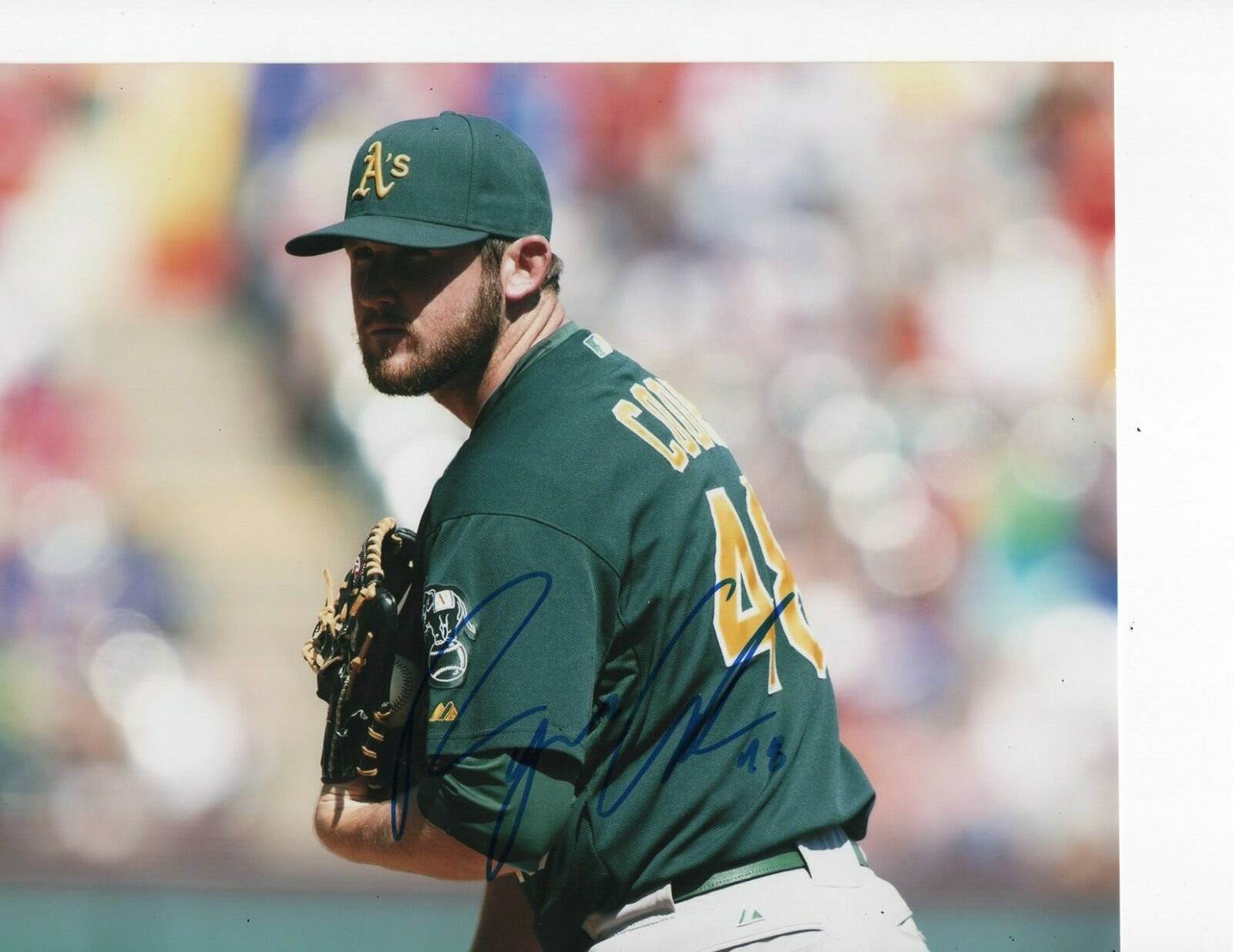 OAKLAND A'S RYAN COOK SIGNED 8X10 ALL STAR | eBay