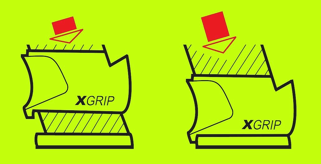 TWO X-Grip Glock 26 27C Use G19/23 Mag in Glock G26 G27 FAST FREE SAME ...