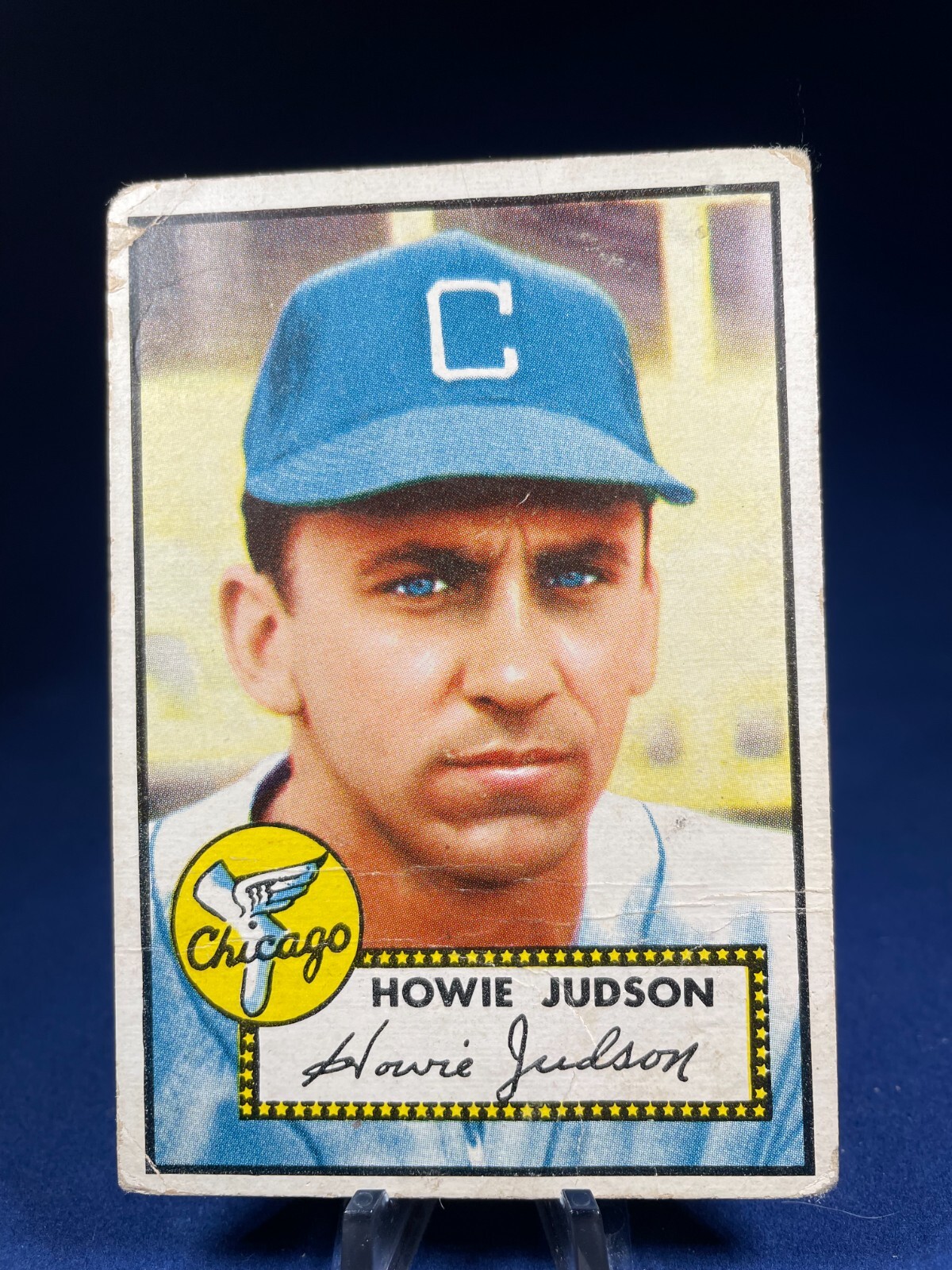 1952 Topps Baseball Card Howie Judson #169 Chicago White Sox | eBay