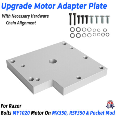 For Razor Upgrade Motor Adapter Plate MY1020 Motor On MX350, RSF350 ...