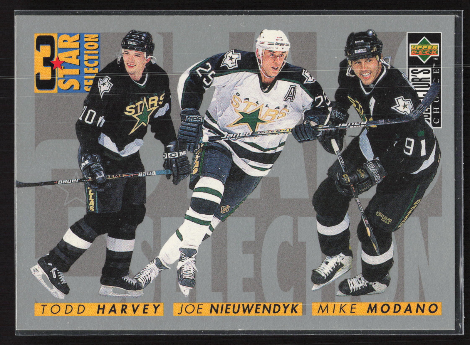1996-97 Upper Deck Collector's Choice - 3 Star Selection Mike Modano ...