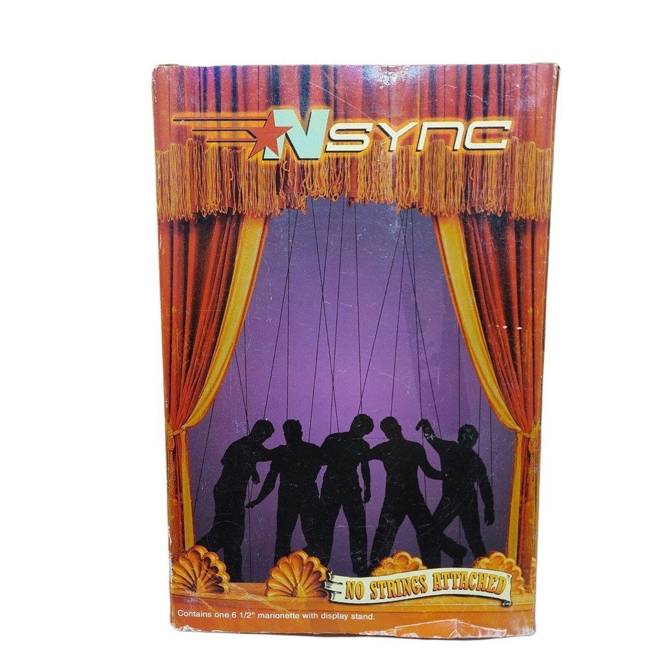 NSYNC JC Chasez Marionnette Figure Puppet On Tour Collectors Edition ...
