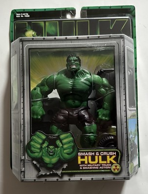 MARVEL COMICS HULK MOVIE SMASH & CRUSH HULK TOYBIZ 2003 NEW | eBay