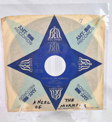 MERRILEE RUSH Angel Of The Morning 45 7" POP ROCK Record Vinyl Records ...