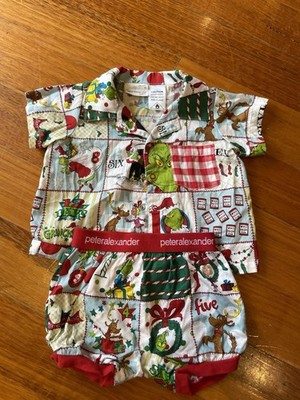 Peter Alexander The Grinch Christmas Pyjama Baby 2 Piece Set Size 00 ...