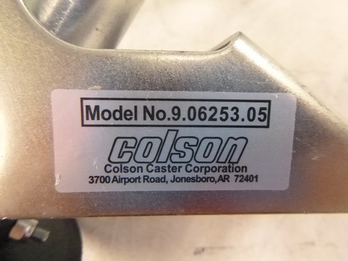 Colson Caster Floor Lock 9.06253.05 For 5" Casters 3x3 Bolt Pat | eBay