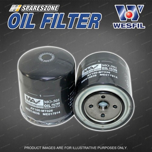 Wesfil Oil Filter for Mitsubishi Fuso Canter FE211 FE334 FE339 FE434 ...
