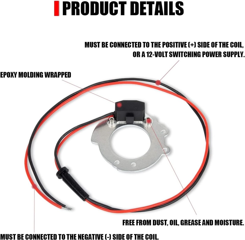 Electronic Ignition Conversion Kit For Tractors 8N 4 Cylinder Series ...
