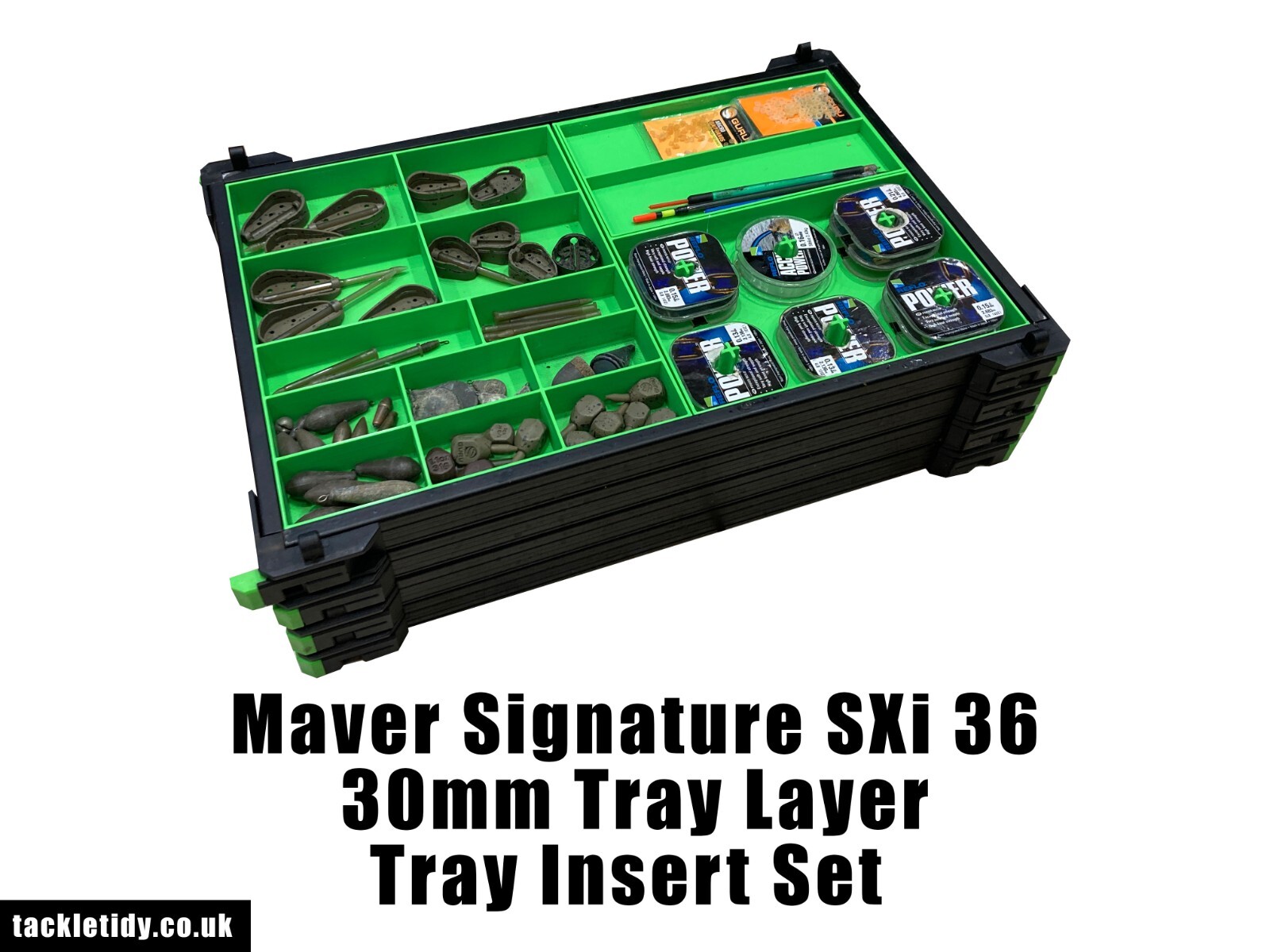 Tackle Tidy Organiser Tray Inserts for Shallow Tray of Maver Signature ...