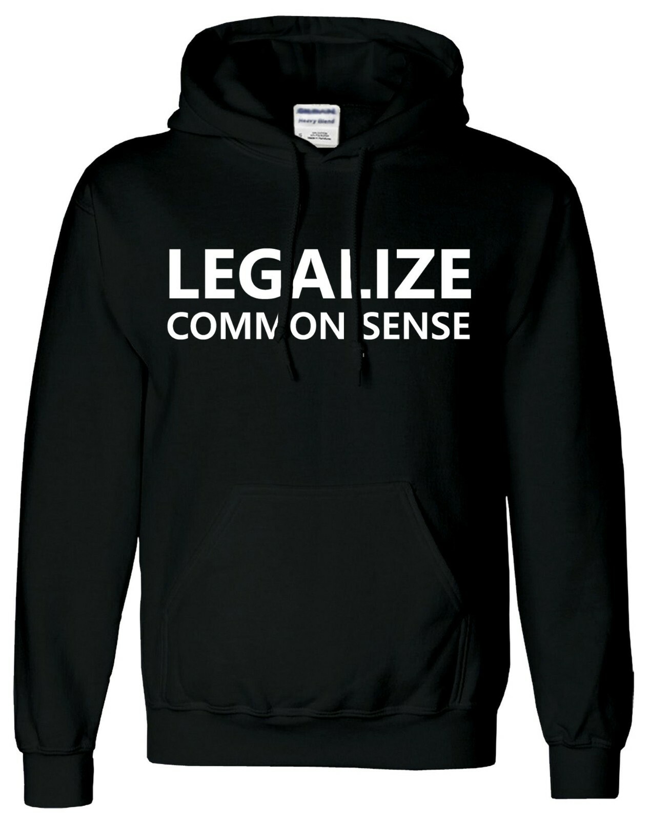 Legalize Common Sense Men's T-Shirt Sarcastic Cool Adult Humor Funny ...