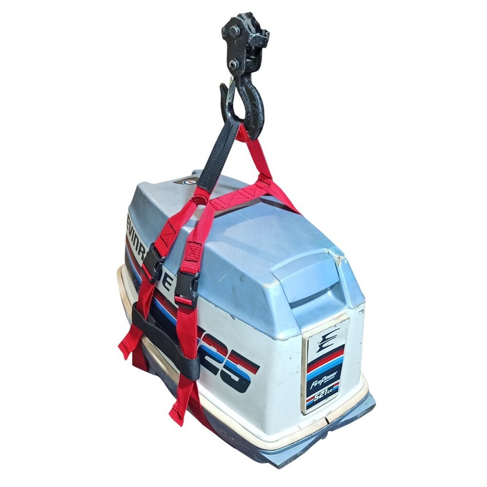 Lifting Harness Lifting Strap for Outboard Motors 5-35HP up to 70Kg 2 ...