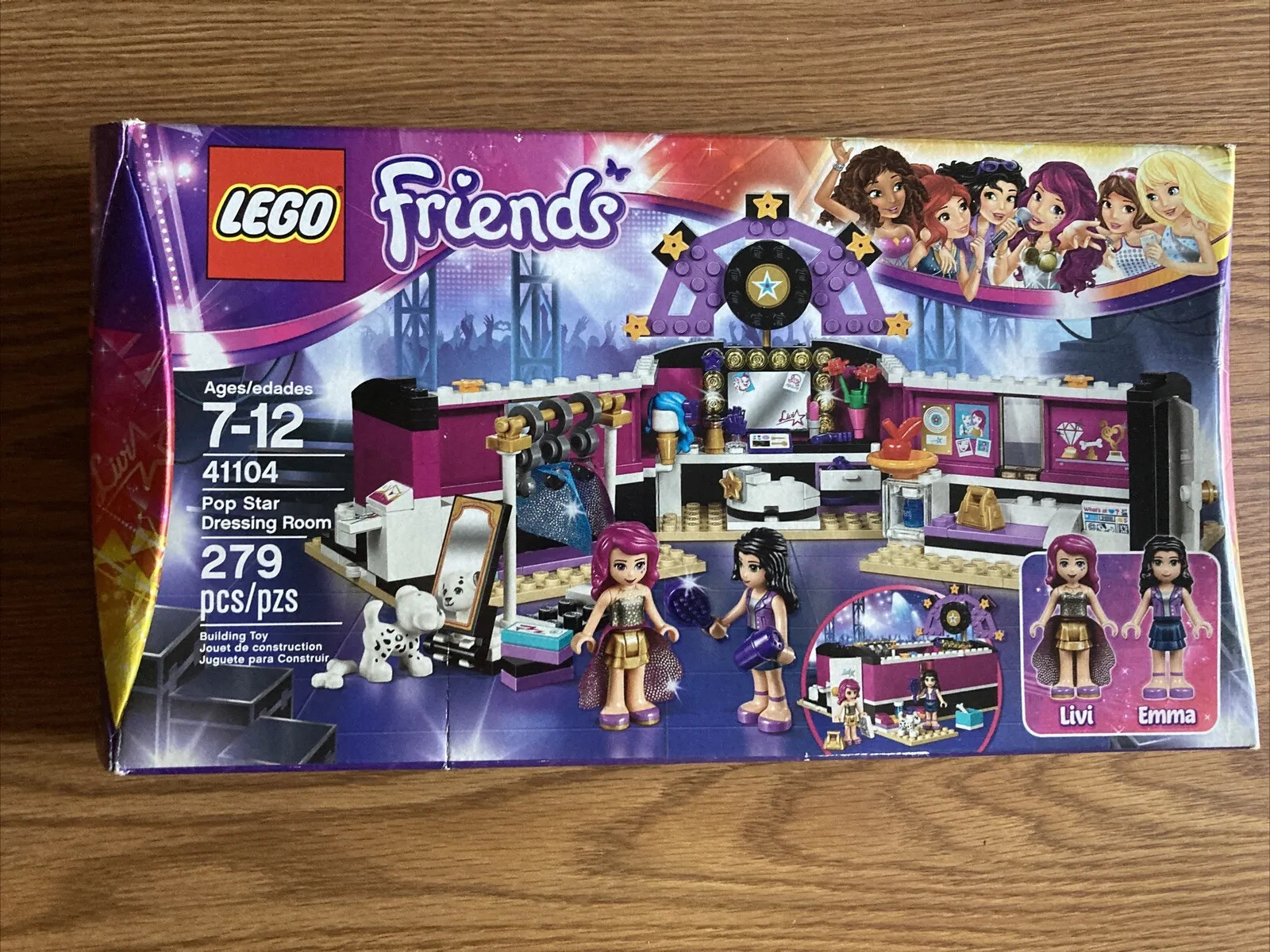 LEGO FRIENDS: Pop Star Dressing Room (41104) In Box With Manual Read ...