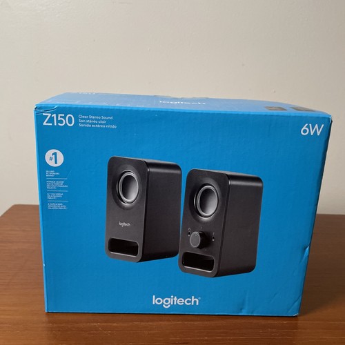 Logitech Z150 Multimedia 2.0 Portable Computer Speakers - Black for ...