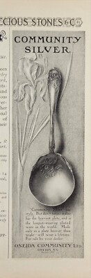 1905 VINTAGE PRINT AD - ONEIDA COMMUNITY, LTD AD - COMMUNITY SILVER ...