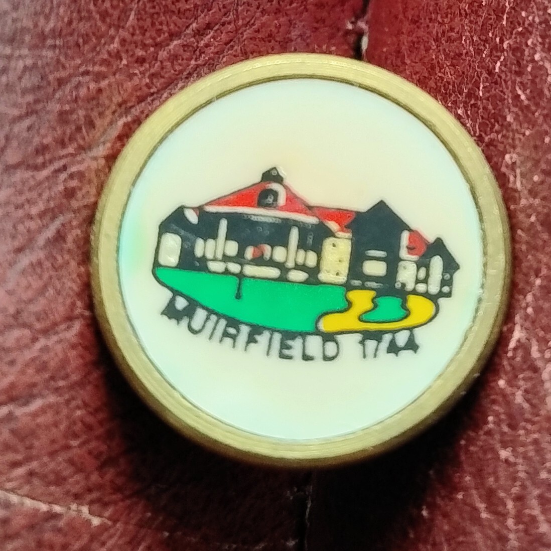 Muirfield Golf Club Ball Marker (Vintage Brass) | eBay