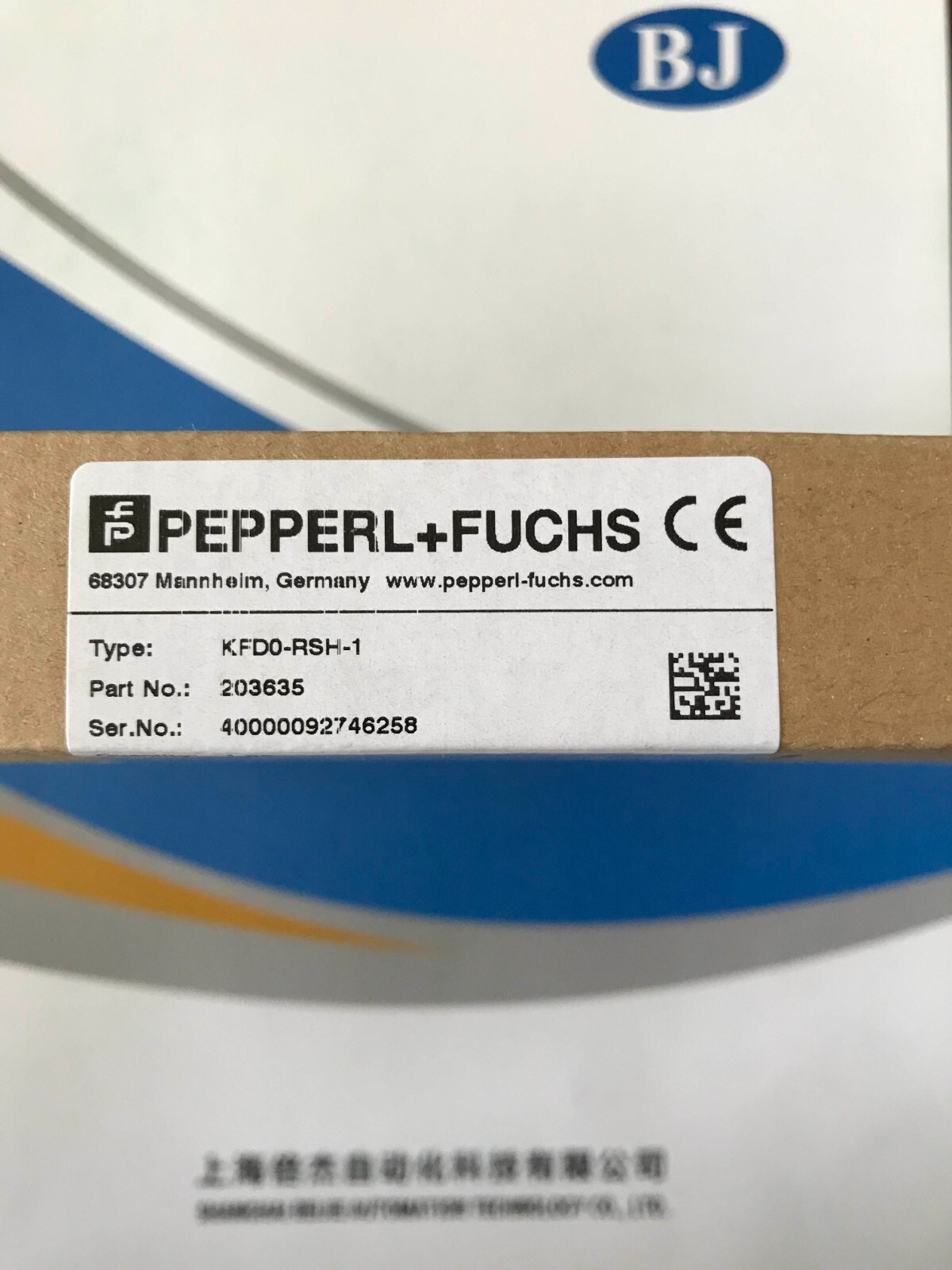 New In Box Pepperl+Fuchs P+F KFDO-RSH-1 KFD0-RSH-1 | eBay