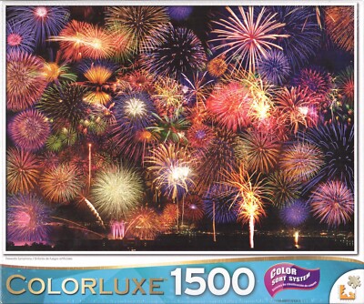 Colorluxe 1500 Piece Puzzle - Fireworks Symphony | eBay