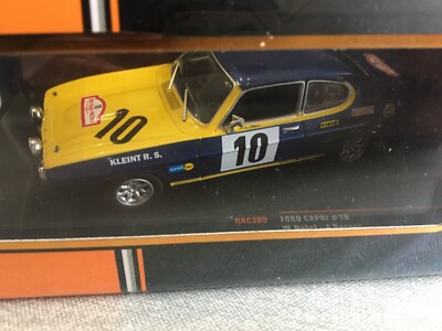 1:43 IXO RAC309 Ford Capri Walter Rohrl Rally Poland 1972 | eBay