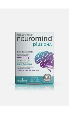 Vitabiotics - Neurozan - Neuromind Plus - 56 Capsules Brand New Long ...