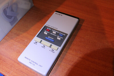 Vintage Sony RM-770 Genuine Remote Control for Betamax Recorder (Made ...