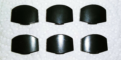 Guitar BLACK TUNER KNOBS Tuning Machine Buttons 6-Inline 3+3 Gotoh ...