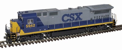 Atlas HO GE B40-8 Dash 8-40B CSX Transportation CSXT #5938 DCC/SND LED 10004314 | eBay