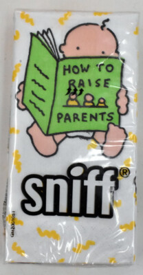 Sniff 10-Pc Pkt 4-Ply How to Raise Parents Tissues | eBay
