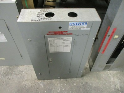 Electrical Panels & Boards - Westinghouse Panel