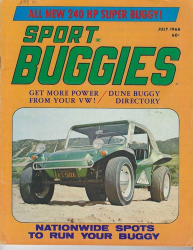 1968 Sport Buggies. First 1rst issue, Vol.1#1. Rare! See Contents. | eBay