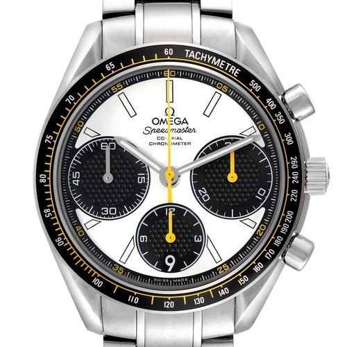 Omega Speedmaster Racing Yellow Steel Mens Watch 326.30.40.50.04.001 | eBay