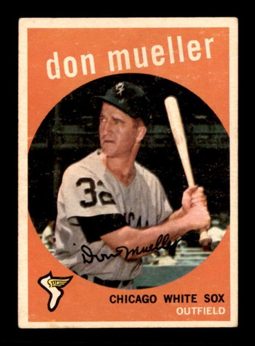 1959 Topps #368 Don Mueller VG/VGEX X2690790 | eBay